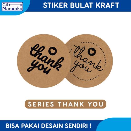 Jual Print Stiker Label Kraft Samson Cetak Sticker Craft Coklat Kisscut ...