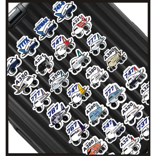 Jual plane sticker / aeroplane sticker / flight sticker / rimowa ...