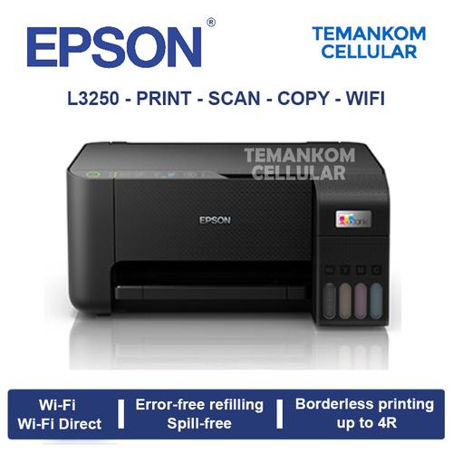 Jual Printer Epson L3250 Print Scan Copy Wifi infus all in one HP RESMI ...