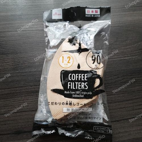 Jual Daiso Coffee Filter Paper 90 Lembar 1-2 Cups Kertas Saring Kopi ...