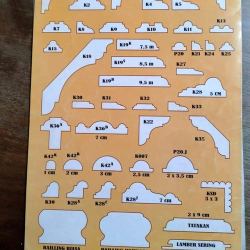 Jual Lis Profil Kayu AR 26 per Batang - Jakarta Timur - Tb. Sumber ...