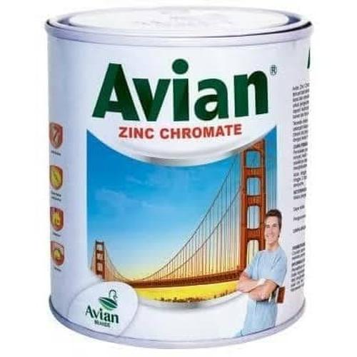 Jual AVIAN Zinc Chromate Primer / Cat Dasar Besi / Cat Anti Karat 1 Kg ...