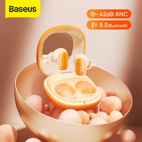 Promo BASEUS TWS BLUETOOTH HEADSET EARPHONE MINI EARBUDS ANC BT5.3 ...
