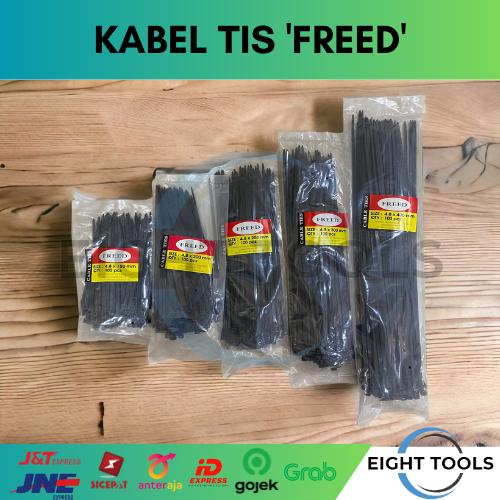 Jual Kabel Tis Ties / Cable Tie 4.8mm x 15 cm / 20cm / 25cm / 30cm / 40cm - 4.8 x 250mm - Kota ...