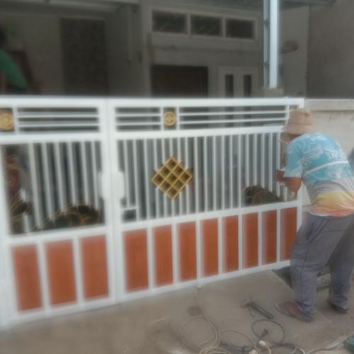 Jual pagar besi minimalis modern - Kota Bekasi - ibrahim pasha steel ...