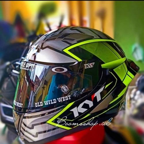 Jual Helm KYT Falcon Armor Yellow Fluo Falcon 2 Paket Ganteng - Kota ...
