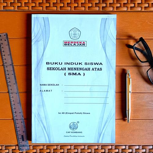 Jual BUKU Buku Induk Siswa Merdeka Belajar | Induk Register Peserta ...