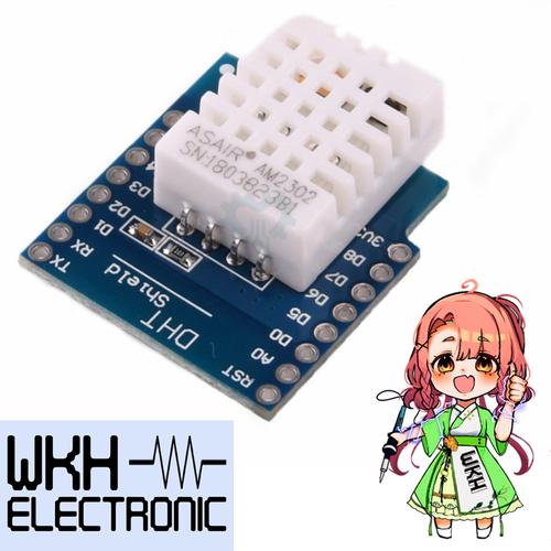 Jual Wemos D1 Mini DHT22 DHT 22 Sensor Shield Suhu Kelembapan Humidity ...