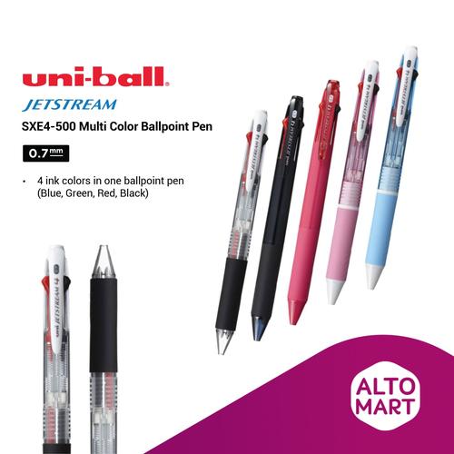 Jual Uniball Jetstream 4 SXE4-500 Multi Color Ballpoint Pen 0.7 mm ...