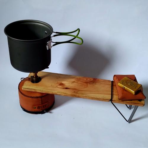 Jual Meja camping kayu mini lipat folding bushcraft - Kota Bandung ...