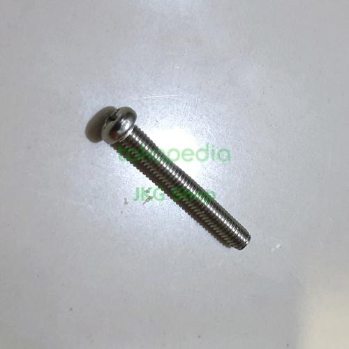Jual Baut machine screw JP M4 x 30 Stainless SUS 304 kepala bulat - Kota Surabaya - JKG Super ...