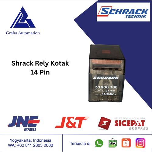 Jual Schrack Relay Kotak ZG 900006 14 Pin - Kota Yogyakarta - Graha Automation | Tokopedia