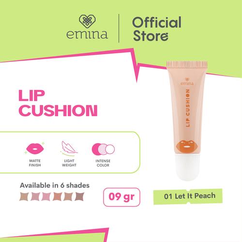Promo Emina Lip Cushion - Lip Cream Tekstur Velvet & Matte Finish - Let ...
