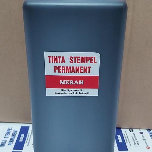 Jual TINTA STEMPEL PERMANENT WARNA MERAH ISI 1LT - Kab. Bekasi ...