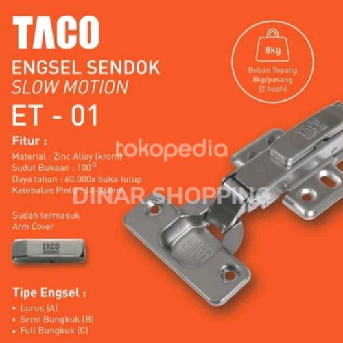 Jual Engsel Sendok TACO Slowmotion Lurus ,Setengah & Full Bengkok ...
