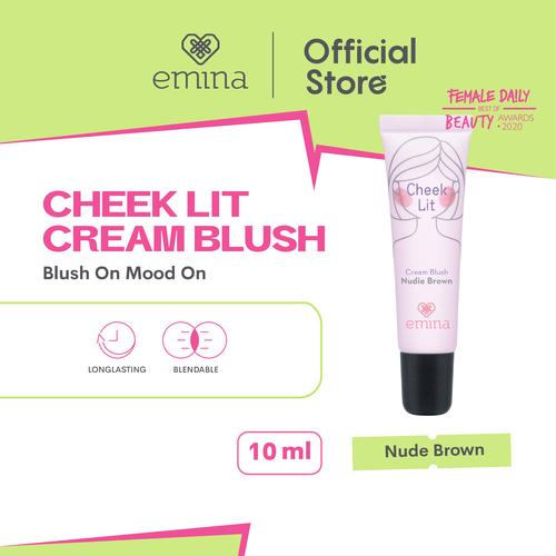 Promo Emina Cheek Lit Cream Blush 10 mL - Blush On Cream Tahan Lama ...