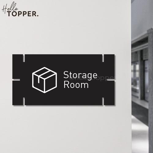 Jual Storage Room Kantor Signage Acrylic Sign Board Papan Akrilik ...