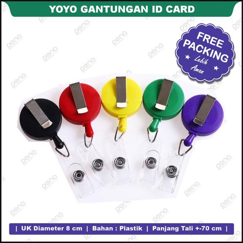 Jual ID Card Yoyo / Jepitan Name Tag - Biru - Kab. Boyolali - PENA ...