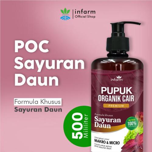 Jual INFARM - Pupuk Organik Cair Tanaman Daun / Sayur 500mL POC Kompos ...