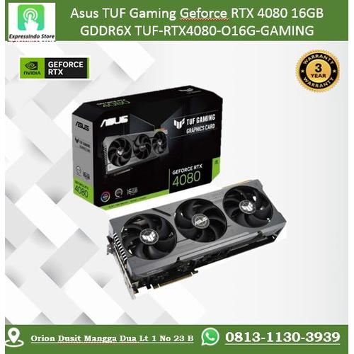 Jual Asus TUF Gaming Geforce RTX 4080 16GB GDDR6X TUF-RTX4080-O16G-GAMING - Jakarta Pusat ...