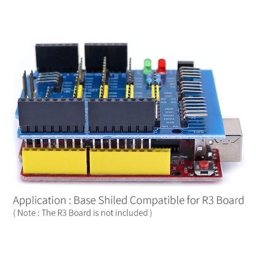 Jual OPEN-SMART Arduino GPIO Expansion Sensor Shield Base Module IO ...