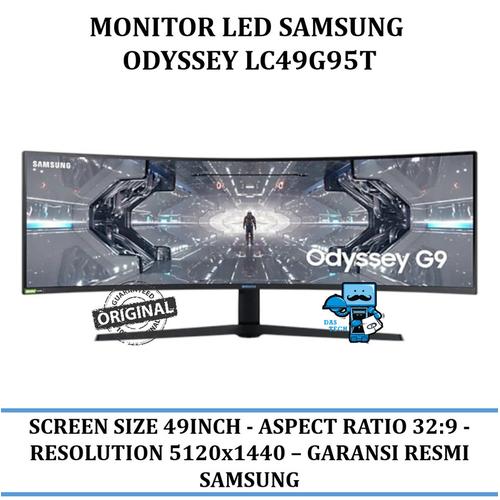 Promo MONITOR LED SAMSUNG ODYSSEY LC49G95T - ORIGINAL SAMSUNG Cicil 0% ...