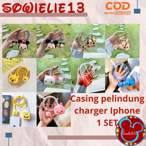 Jual Casing Pelindung kepala Charger Iphone 18 22 Wat Cover Charger ...