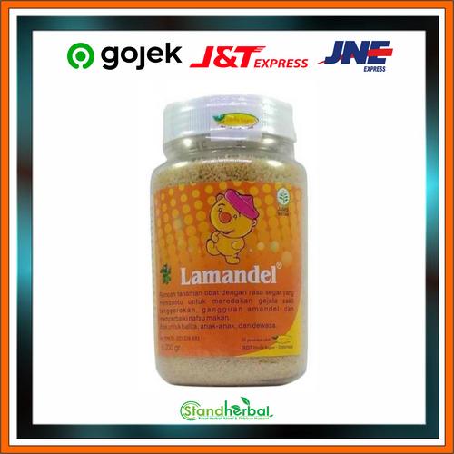 Jual Lamandel Kemasan Botol 200 Gr | Herbal Amandel Anak dan Dewasa ...