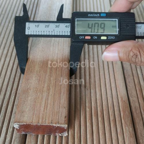 Jual KISI PARTISI FASAD KAYU BENGKIRAI POLOS BATANGAN 2 x 4 x 150 - 360 ...