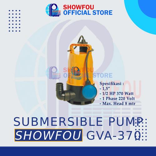 Jual SHOWFOU SUBMERSIBLE PUMP GVA 370 1/2 HP 1 Phase 370 W - Jakarta ...