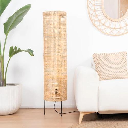 Jual Standing Lamp Rattan / Floor Lamp Rattan / Lampu Lantai Rotan M32 ...