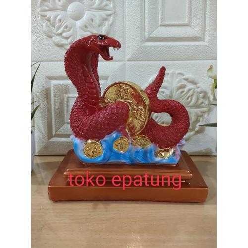 Jual Patung Ular Coba - Merah - 8 Inch - Fiber - Jakarta Utara ...