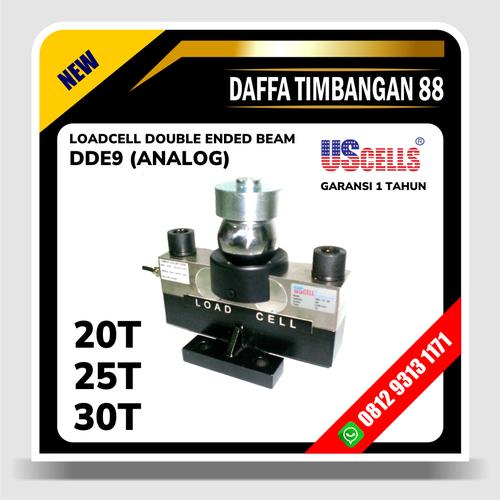 Jual Analog Load cell UScells DE 9 Double Ended Beam Jembatan Timbangan ...
