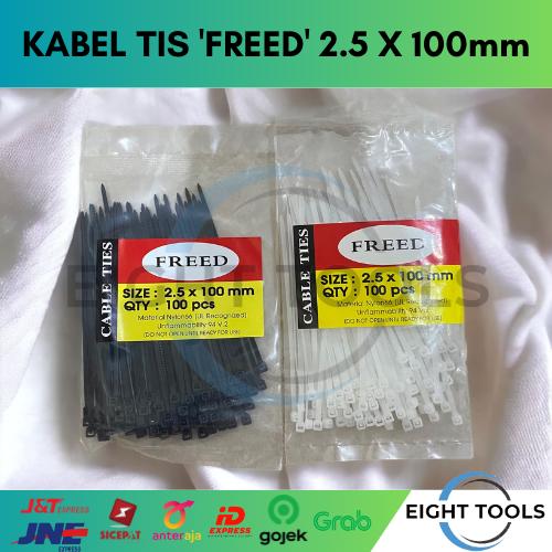 Jual Kabel Tis Ties / Cable Tie 10cm / 15cm / 20cm / 25cm / 30 cm - 2.5 ...