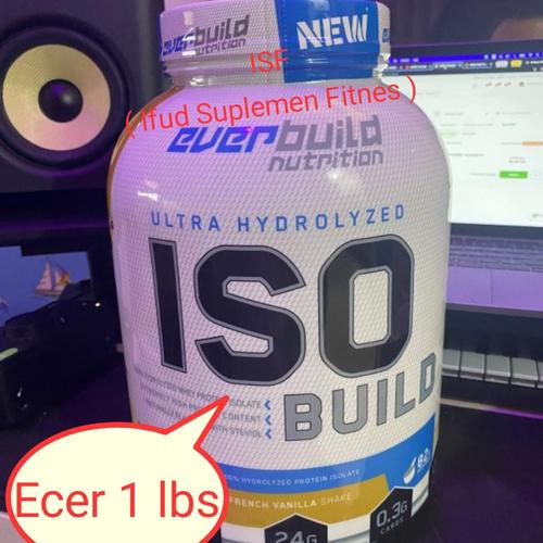 Jual Everbuild Iso Build Ecer 1 lbs Repack 450 Gram Hydrolyzed Isolate ...