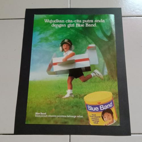 Jual iklan warna Blue Band 4 potongan majalah jadul kuno lawas - Kota ...