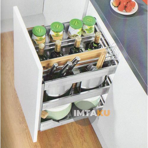 Jual Rak Botol Tarik Stainless Vitco SS 20540 SM Rel Slowmotion - Kota ...