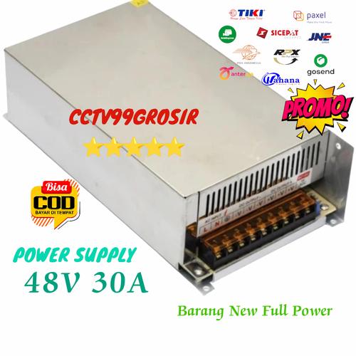 Jual Power Supply PSU 48V 30A High Quality, 48 Volt 30 Amper Fan ...