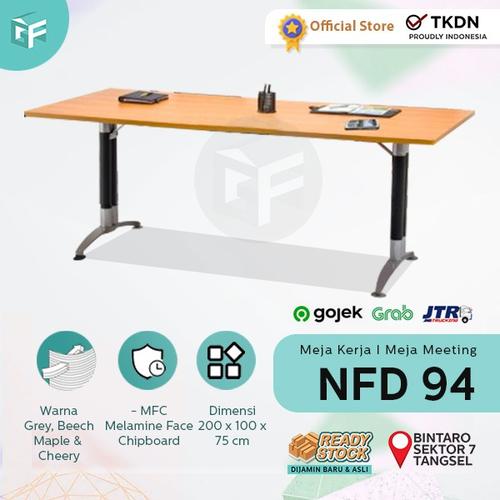 Promo Meja Meeting Meja Rapat Meja Kerja Kantor Aditech NFD 94 Cicil 0% 3x - Jakarta Selatan ...