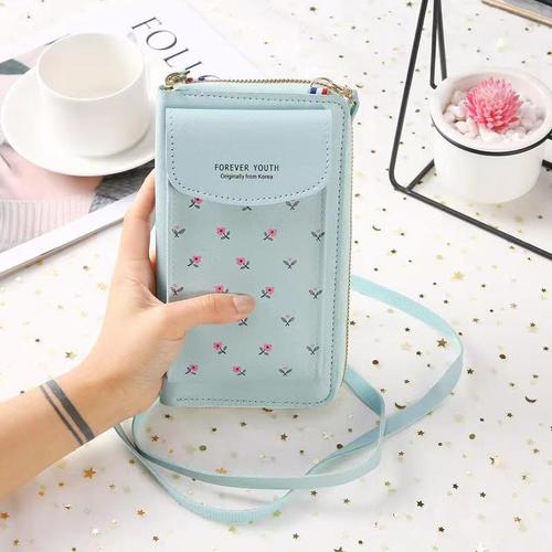 Jual dompet pocket tempat hp wanita / tas dompet selempang wanita import mu - pink - Kota ...