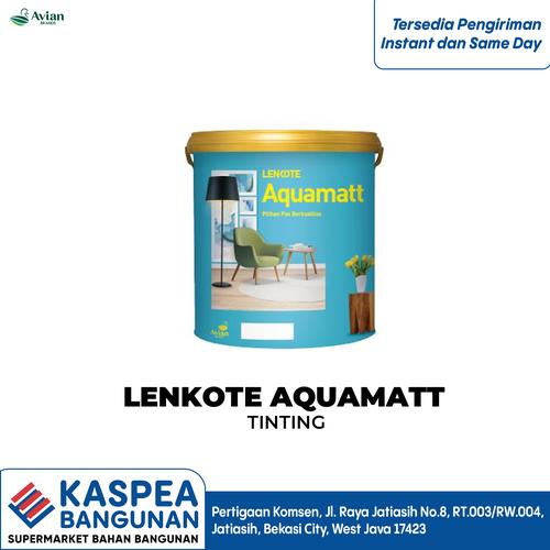 Jual CAT TEMBOK LENKOTE AQUAMATT WARNA TINTING - GALON - Kota Bekasi ...