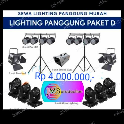Jual SEWA LIGHTING PAKET E - Kab. Bekasi - JERSYMUSIC | Tokopedia