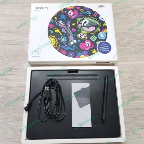 Promo wacom ctl-6100wl ctl-6100 medium support android - fullset like new - ctl-6100 no box ...