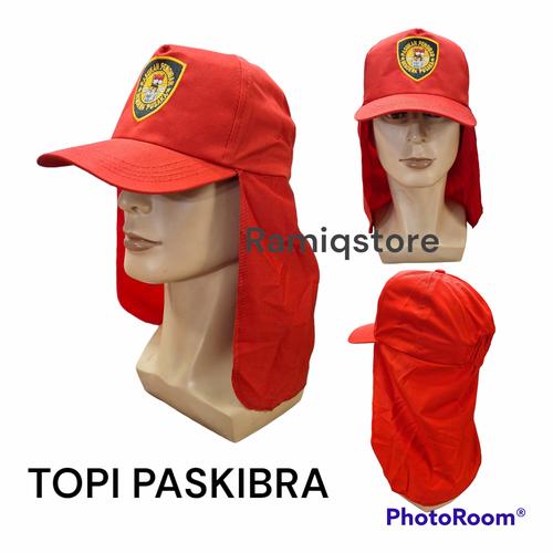 Jual TOPI PASKIBRA/ PASUKAN KIBAR BENDERA - Merah, All Size - Jakarta ...