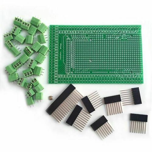 Jual Arduinoo Mega 2560 Terminal Shield PCB Prototype Terminal Block ...