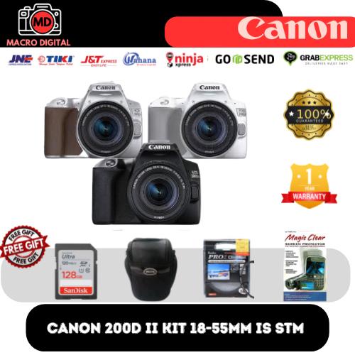 Jual CAMERA CANON EOS 200D MARK II KIT 18-55MM IS STM / CANON 200D II ...