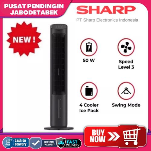 Jual SHARP Air Cooler 4 Liter PJ-R34TY-B / 4L PJR 34 TY PJR34TY 50 Watt ...