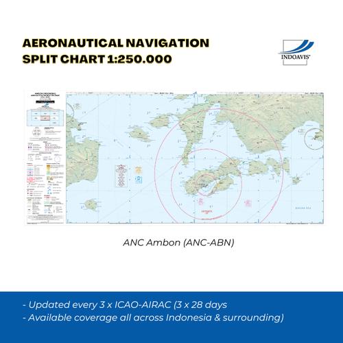 Jual Aeronautical Navigation Chart (ANC) Skala 1 : 250.000 - Jakarta ...