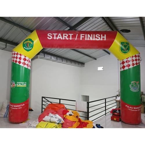 Jual Balon Gate / Start Finish ukuran 3mx5m Bahan 510 gsm Full set ...