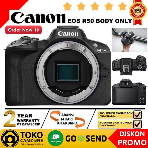 Jual Canon EOS r50 Body Only Mirrorless Camera Canon EOS R 50 Garansi ...